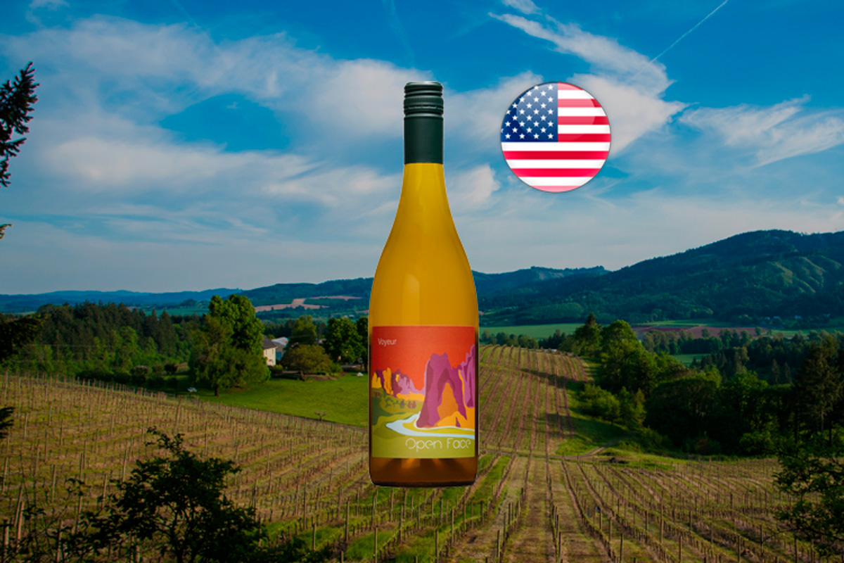 Open Face Voyeur 2021 - American White Wine - Center Gourmet International
