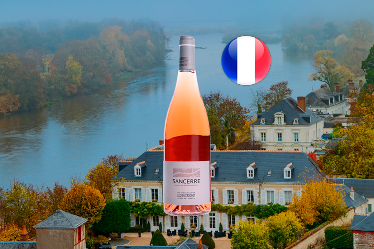 Lucien Crochet Sancerre Rose 2023 - French Rose Wine - Center Gourmet ...