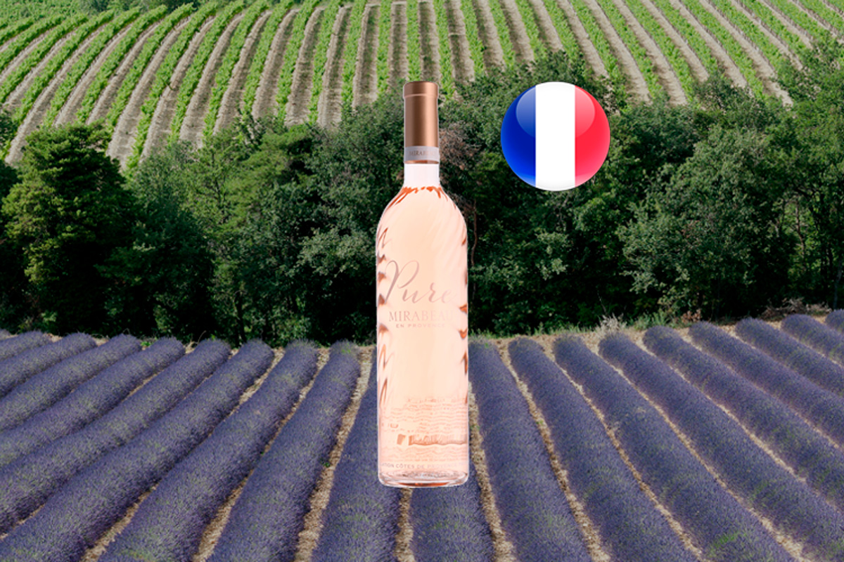 Mirabeau Pure Provence Rose 2022 - French Rose Wine - Center Gourmet ...