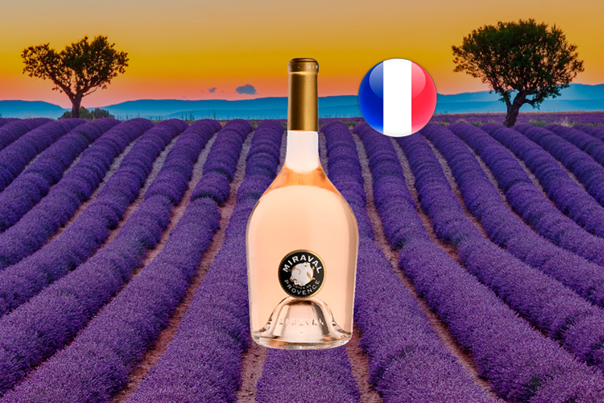 Miraval Côtes de Provence 2023 - French Rose Wine - Center Gourmet ...